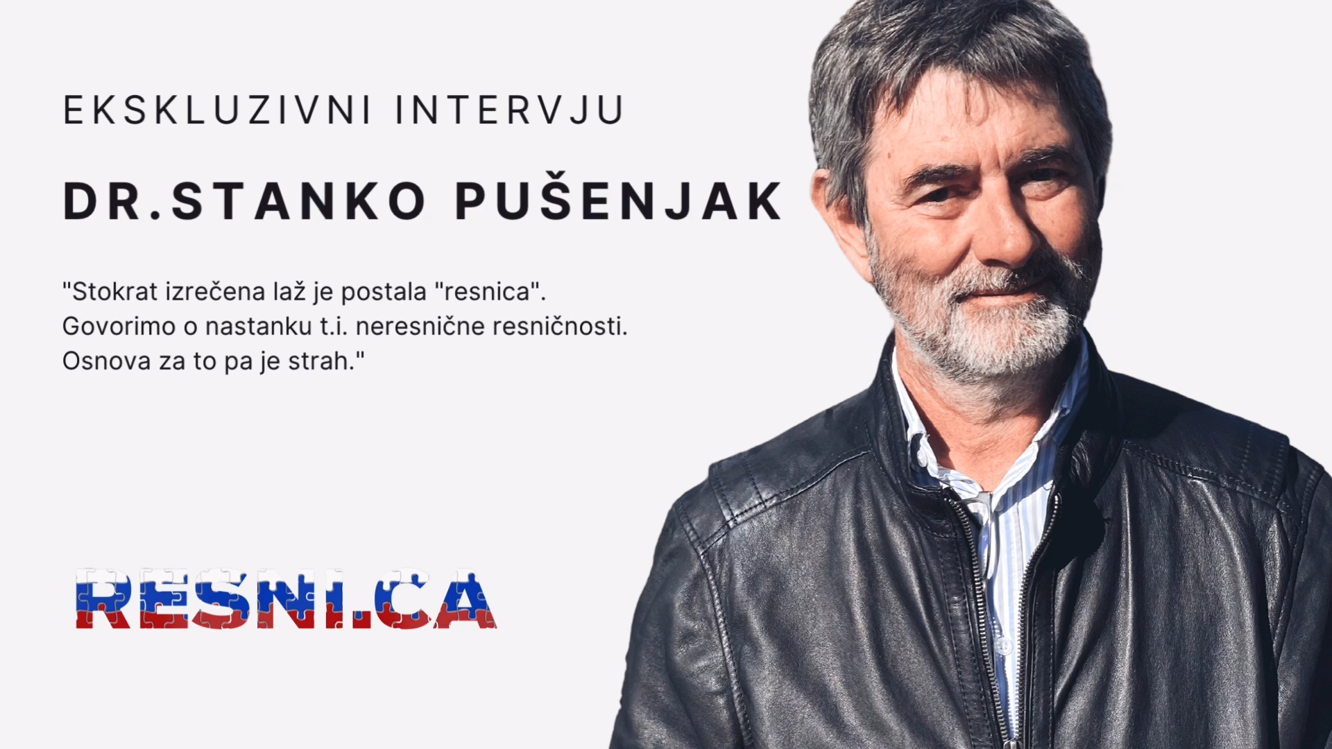 Stranka Resni.ca - edina alternativa politični laži